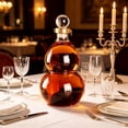 Gourd Shape Whiskey Bottle High Borosilicate Glass Whiskey Decanter ...