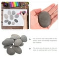 QIDITONG 10pcs Smooth Polished River Rocks Painting Rocks for Kids ...