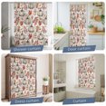 Bathroom Shower Curtain Autumn Thanksgiving Pumpkin Waterproof Shower ...