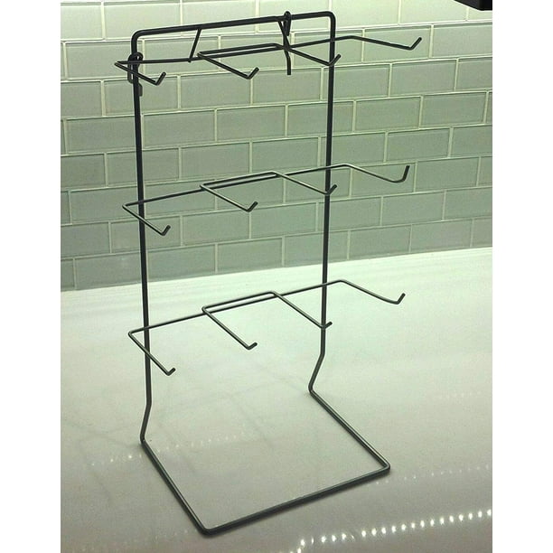 Counter Top Display Rack 12 Single Peg Hook In Zinc - Walmart.com