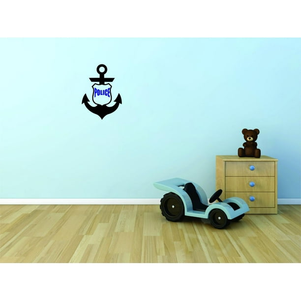 Custom Wall Decal Sticker - Police Law Enforcement Cop Officer Squad ...