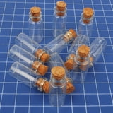 10x Mini-Small Cork Stopper Glass Bottles Vialsjars Fashion 23 X 12mm ...