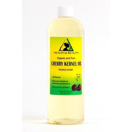 Cherry kernel oil organic carrier cold pressed premium natural 100% ...