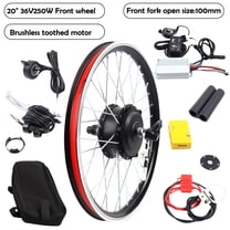 MONIPA 20" Front/Rear Wheel Hub Electric Bike Conversion Kit, 36V 250W ...
