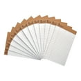 "TRU RED Eco-ID 5"" x 8"" Wide Ruled Notepads, White, 50 Sheets/Pad, 12 ...