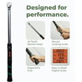 Digital Torque Wrench - 1/2" Drive (25-250 ft-lb) Precision Torque Tool ...