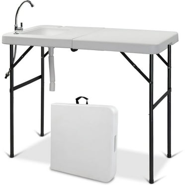 Sportsman Series Folding Fish Table with Faucet 16" H - Walmart.com