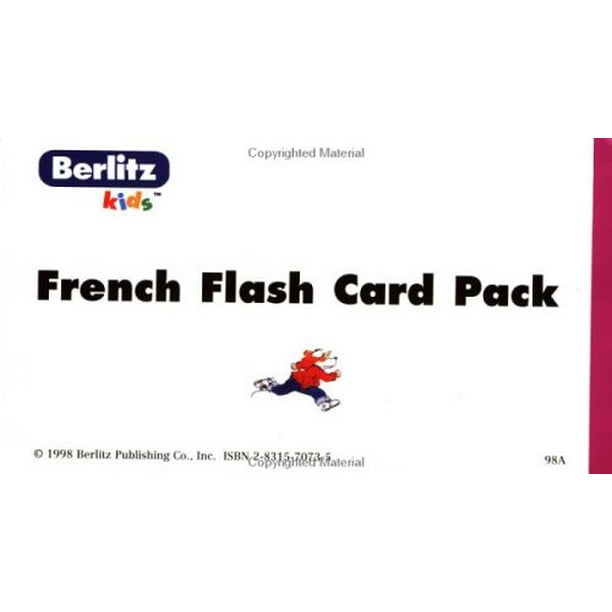 French Flash Cards