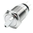19mm Momentary Rotary Switch 3 Positions 2No 2Nc 110-220V On-Off Ip66 ...