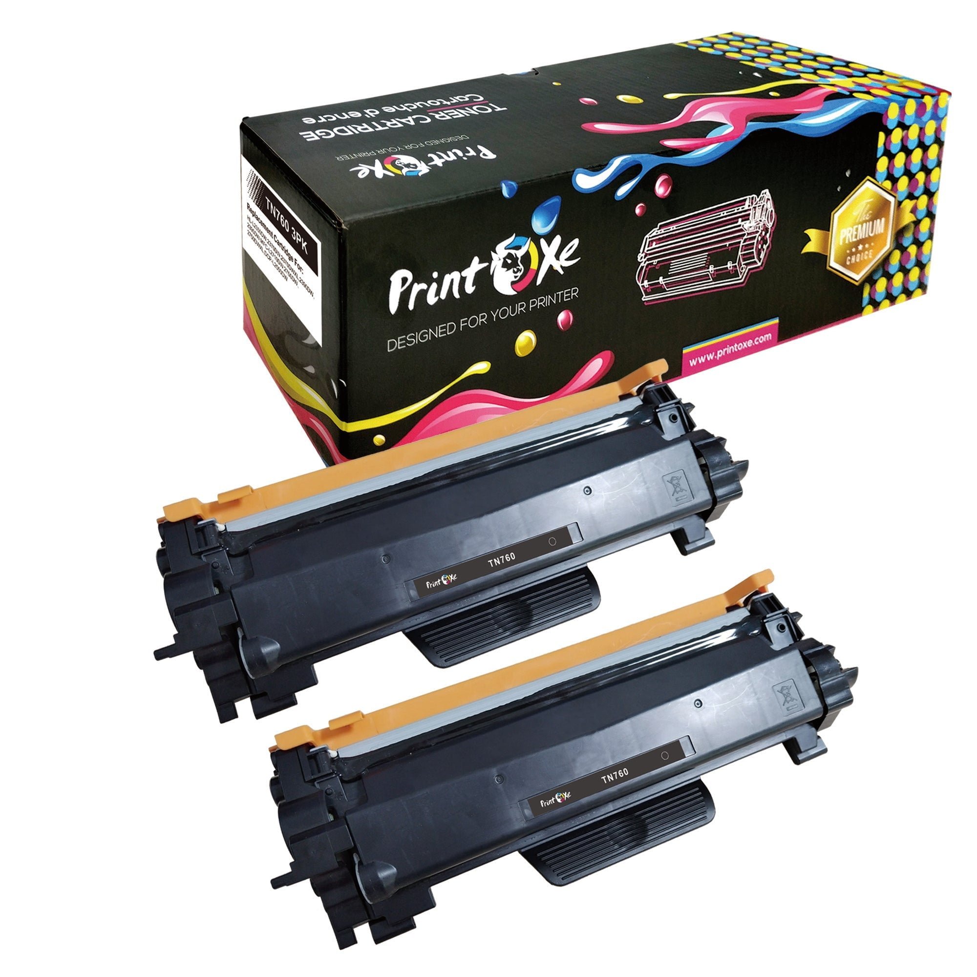 Click here for Printoxe Tn760 Compatible 2 Cartridges High Yield... prices