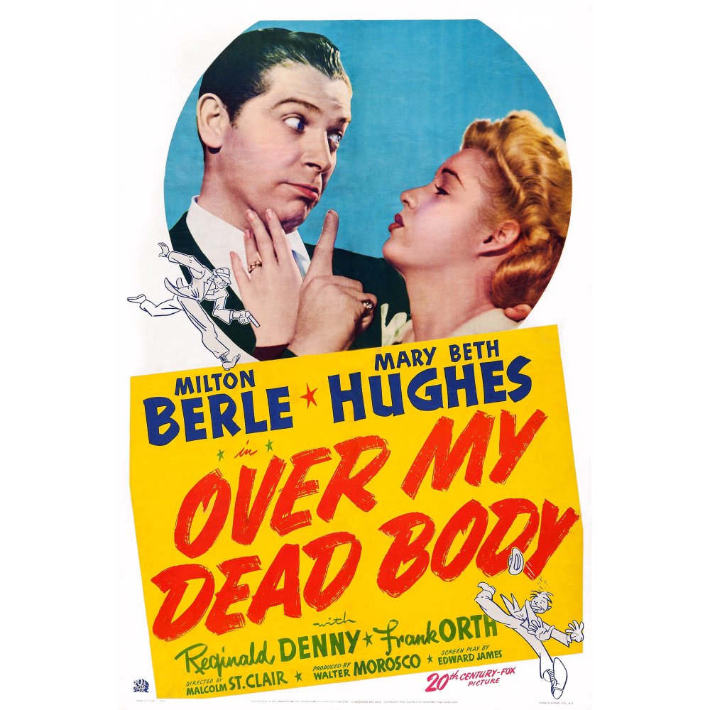 Over My Dead Body Us Poster Art From Left Milton Berle Mary Beth Hughes ...