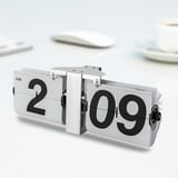 Miumaeov Retro Flip Desk Shelf Clock Flipping Out Classic Digital Clock ...