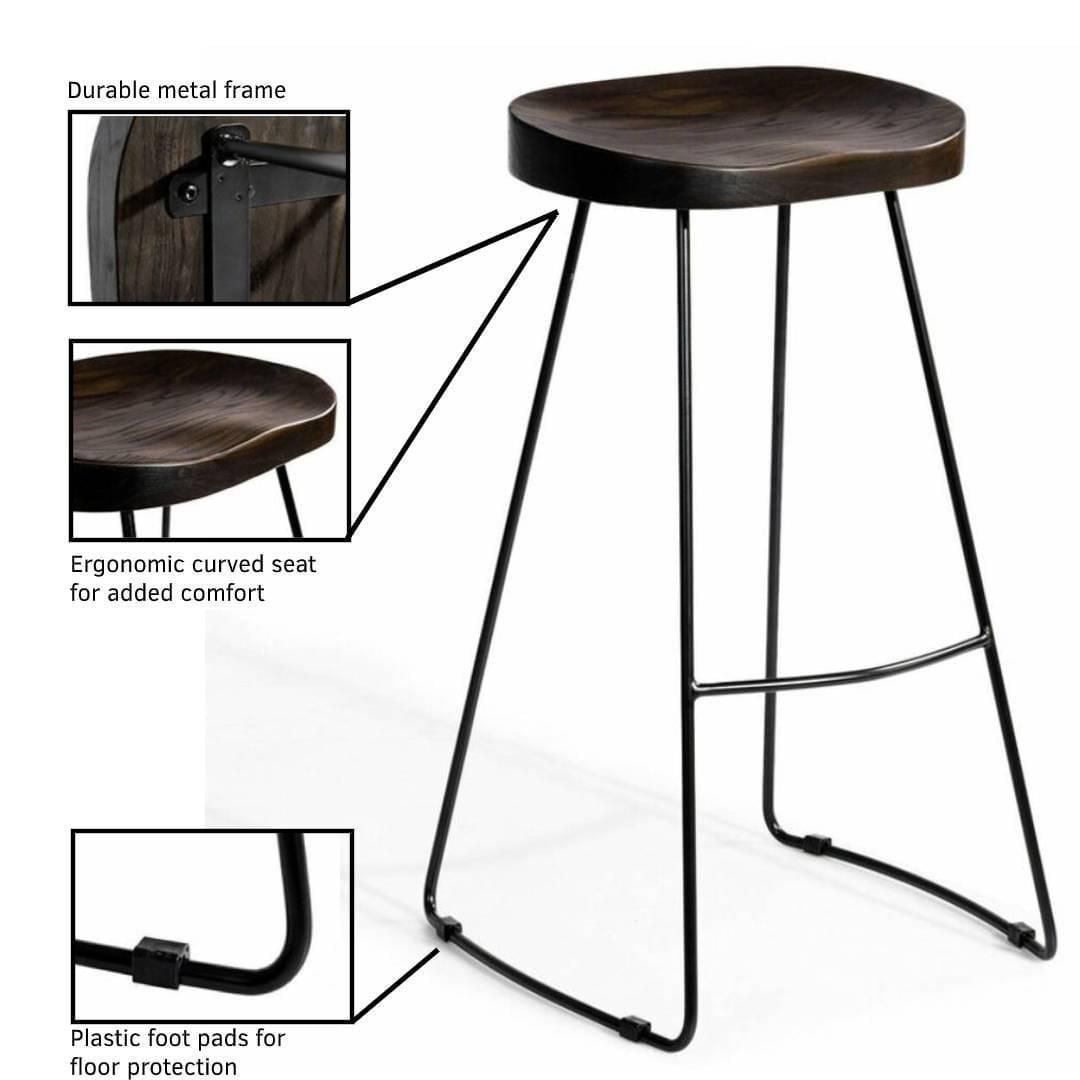 Click here for Take Me Home Furniture Counter Banjul Stool - Dura... prices