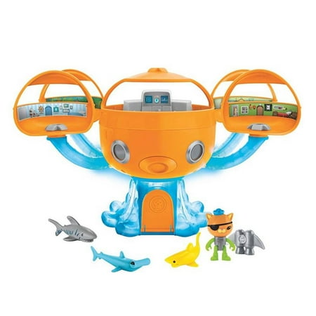 Fisher-Price Octonauts Character Octopod Shark Adventure Playset Toy ...