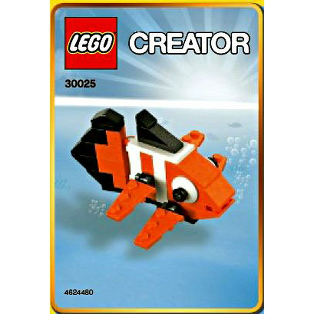 LEGO Creator Mini Figure Set Clown Fish 30025 - Walmart.com - Walmart.com
