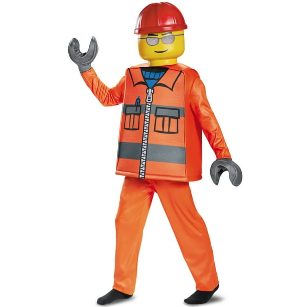 Boys Construction Worker Deluxe Costume - Walmart.com
