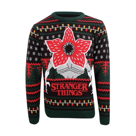 Stranger Things Christmas Jumper Demogorgan new Official Unisex Ugly ...