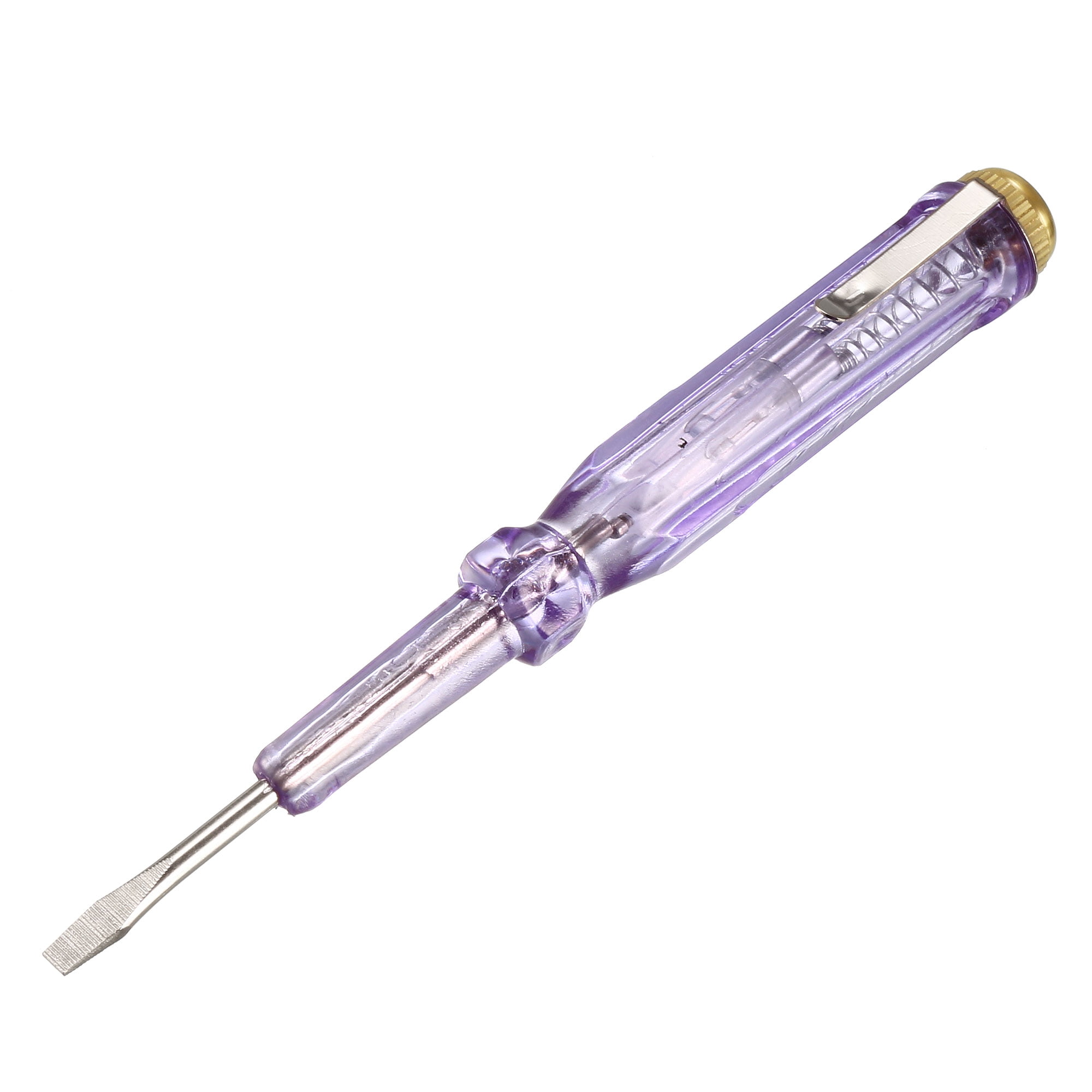 Voltage Tester 100-500V Circuit Detector 3.5mm Slotted Screwdriver Pen ...