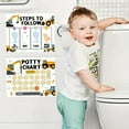 Construction Truck Potty Training Chart, Construction Potty Training ...