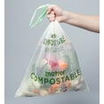 Matter Compostable 3-Gallon Drawstring Food Scrap Bags, 20 Count ...