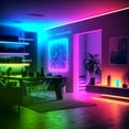 LIDUI-Upgrade Smart RGB Music Sync Multiple Colors Chasing 16.4ft neon ...