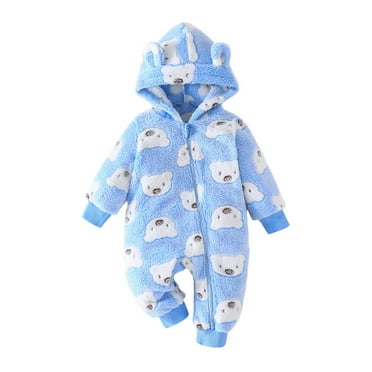 Disney Baby Winnie the Pooh Girls Boys Hooded Rompers Character Puffer ...