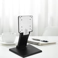 HINTRMENT Adjustable Black Folding Monitor Stand with Stable Base for ...