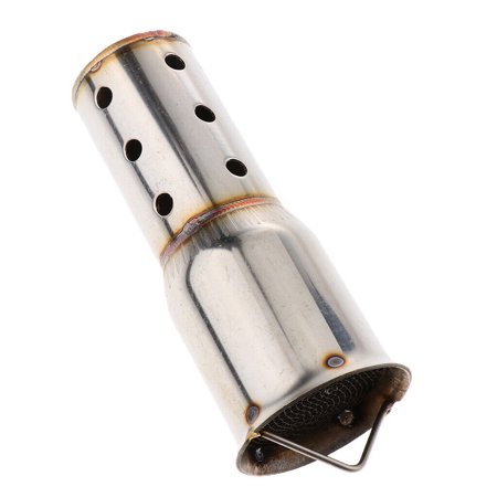 Motorcycle Inlet Exhaust Muffler Adjustable DB Silencer Absorbable ...