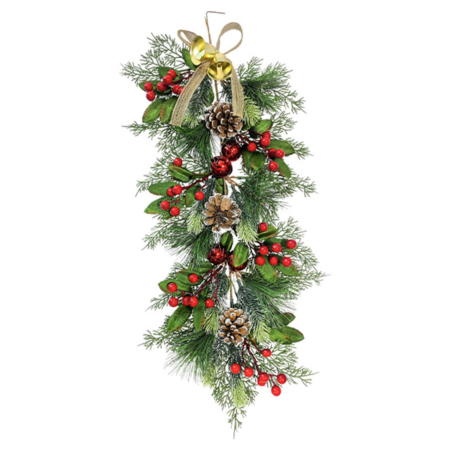 Click here for Guool Christmas Teardrop Swag Ornament Front Door... prices