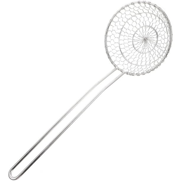 Stainless Steel Spider Strainer Skimmer Ladle for Cooking and Frying ...