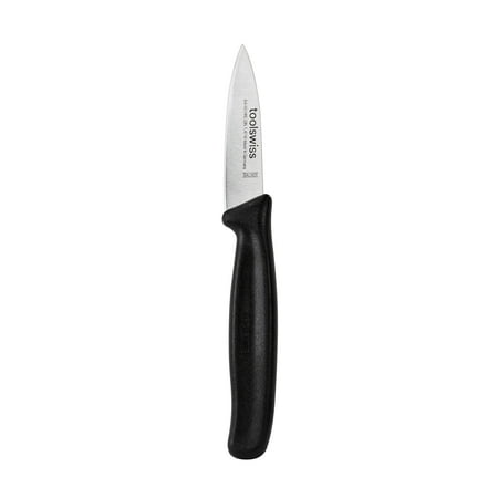 ToolSwiss - 3" Straight Blade Spear Point Knife-Black | Walmart Canada