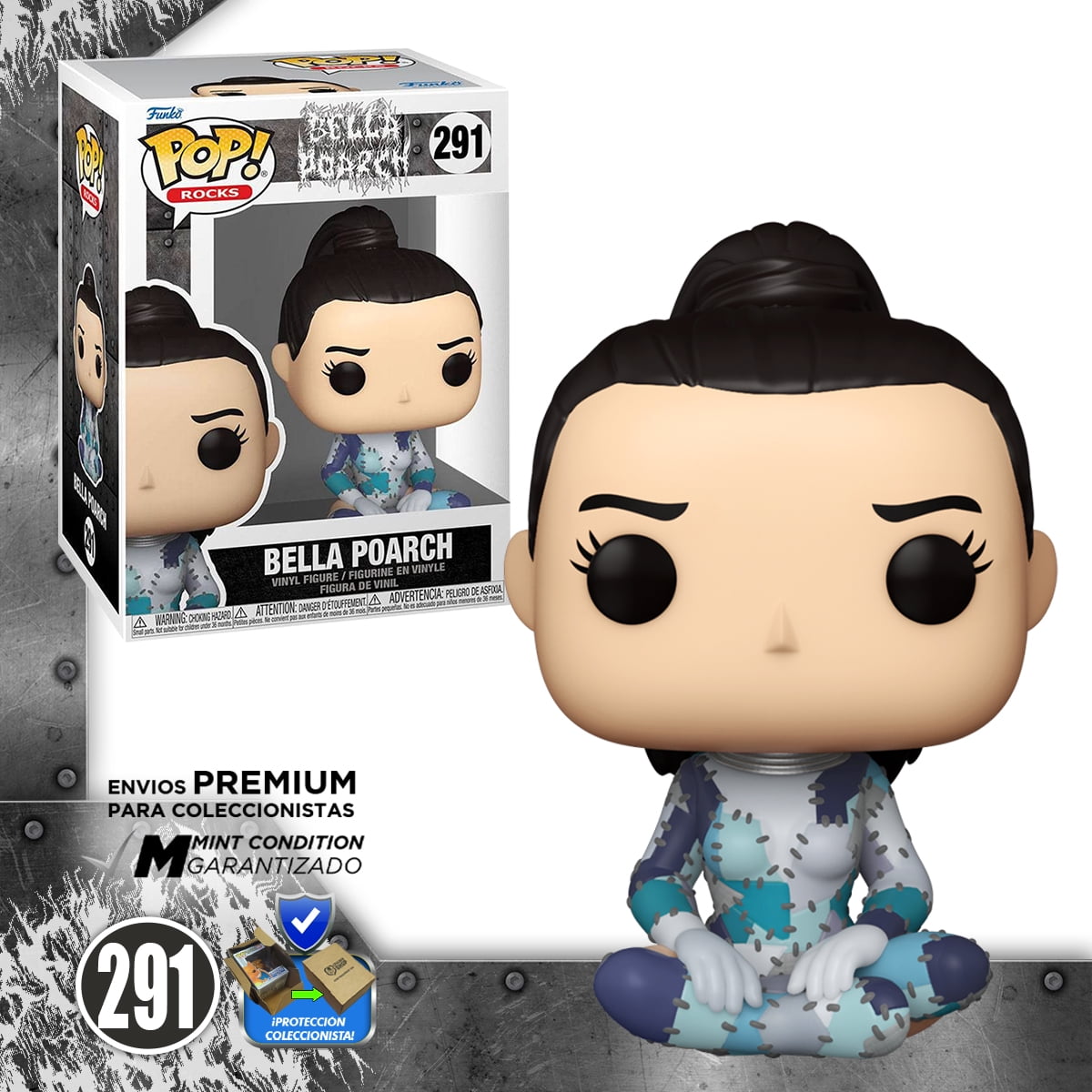 Funko Pop Bella Poarch #291 BAB Rocks Original Funko Tiktoker | Walmart ...