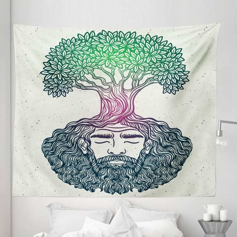 Hippie Tree Drawing