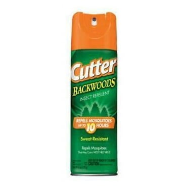 Cutter Backwoods Aerosol Insect Repellent, 6 oz Each - Walmart.com