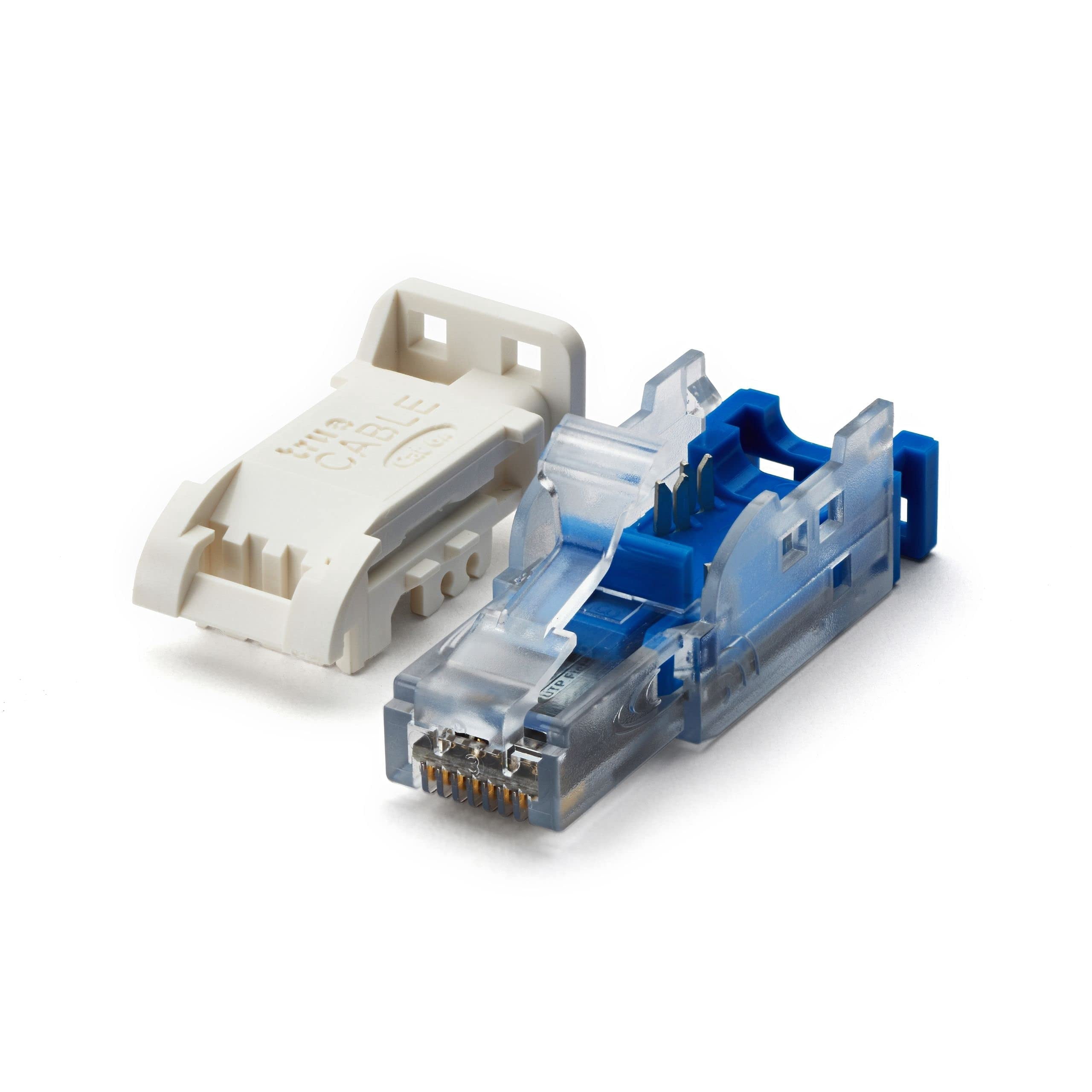 Truecable Cat6A Conector De Terminación De Campo Sin Herramientas Poe++ ...