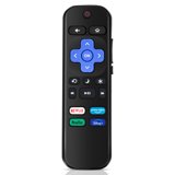GE Roku TV Direct Replacement TV Remote Control in Black, 66814 ...