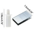 20 Spring Loaded Shutter Pins & 20 Tilt Rod Louvers for Staples ...