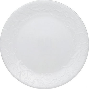 Corelle Winter Frost White 10.25" Glass Dinner Plate (Set of 6 ...