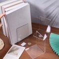 Acrylic Organizer Adjustable Divided Picture Book Album Organizer for ...