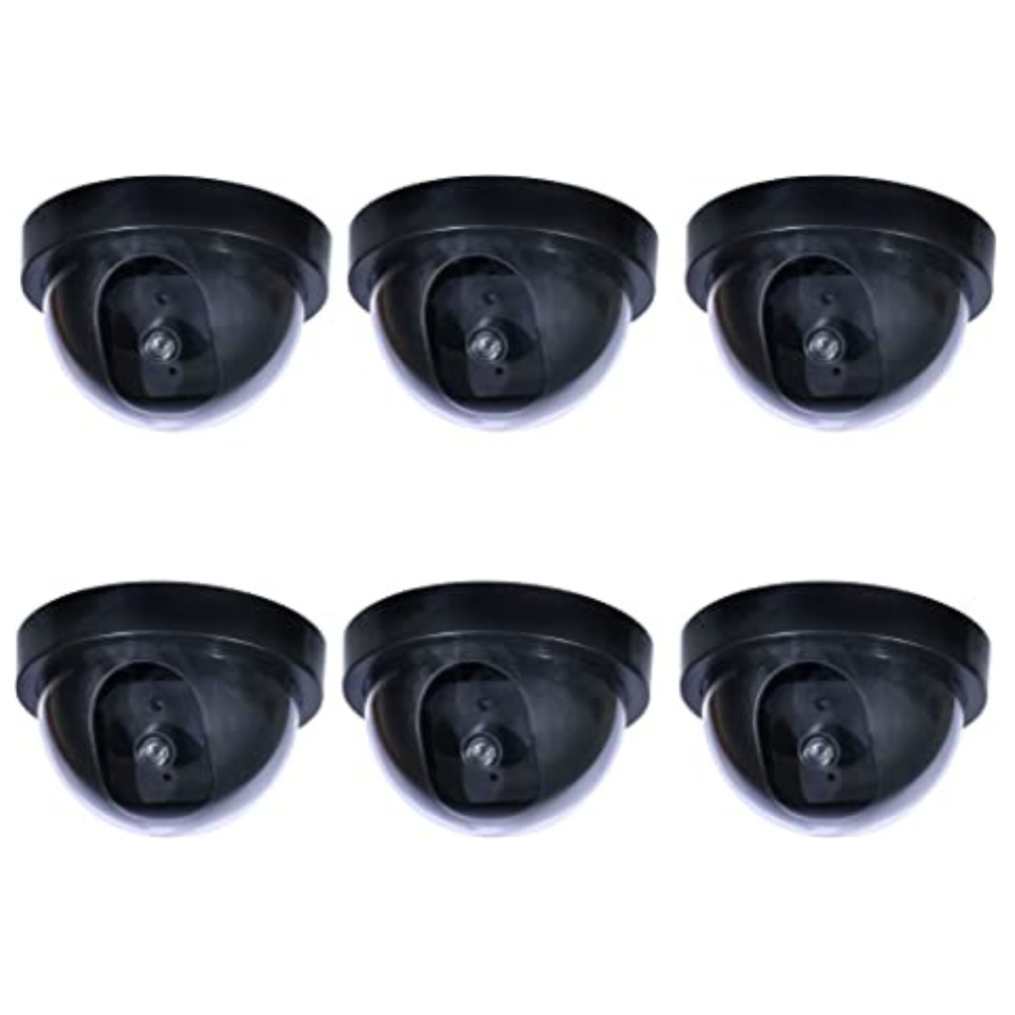 A1 UNLIMITED Dummy Security Camera, Fake CCTV Dome Camera with Flashing ...