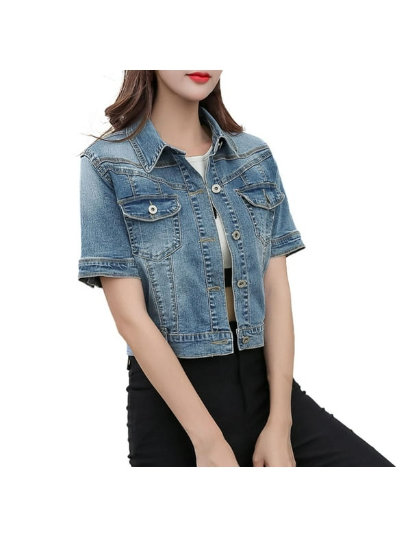 Short Sleeve Denim Jackets