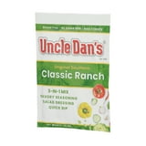 Uncle Dan's Southern Classic Ranch Dressing & Mix, Salt Flavor, 12 ...