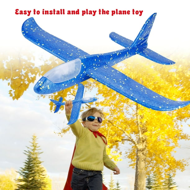 Throwing Plane Toy, Flexible Not Easy To Break Light Airplane Toy, For ...