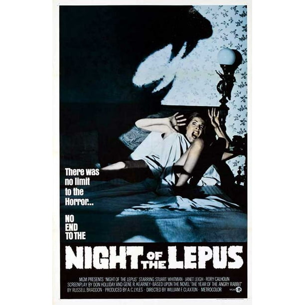 Night of the Lepus - movie POSTER (Style A) (27" x 40") (1972 ...