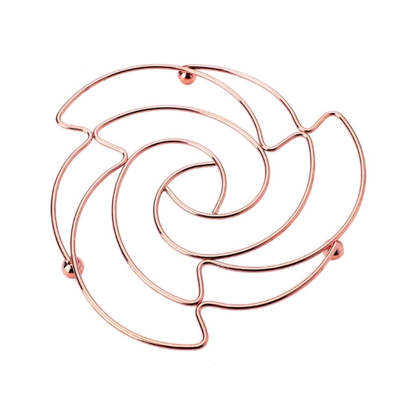 Click here for Neunwolken 2 Pcs Pot Trivet Heat Resistant Metal T... prices