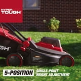 Hyper Tough 40V 18-inch Battery Powered Brushless Push Mower Kit, HT13 ...