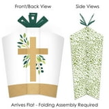 Big Dot of Happiness Elegant Cross - Table Decorations - Religious ...