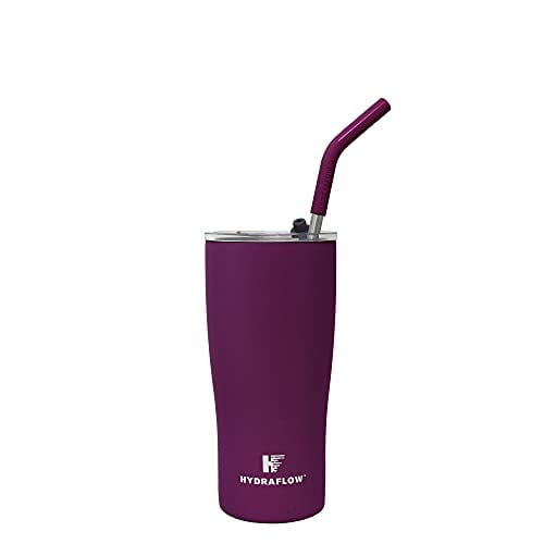 Hydraflow Capri - 20oz Tumbler with Straw - Triple Wall Vacuum ...