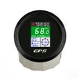 Car Boat 52mm 85mm Digital GPS Speedometer ODO With Longitude Latitude ...