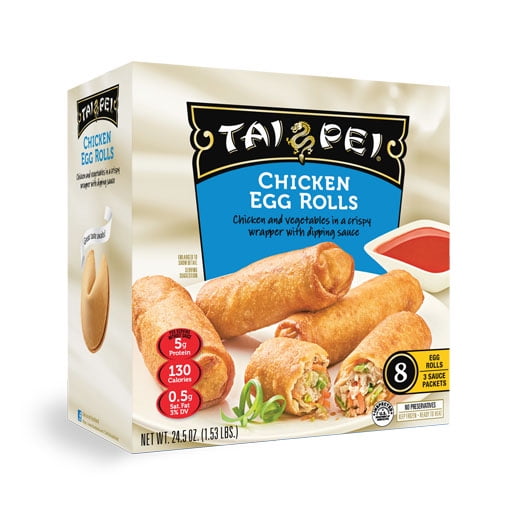 007007700452 UPC Tai Pei Chicken Egg Rolls